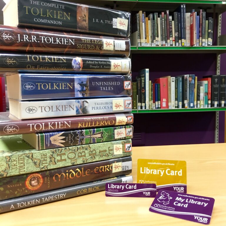 J.R.R. Tolkien in Staffordshire: touring exhibition – DCMS Libraries